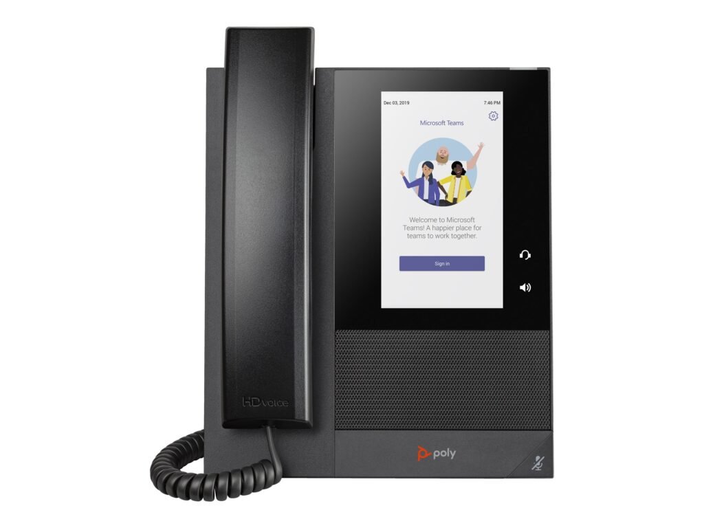 Buy HP POLY CCX 400 BUSINESS MEDIAPOE PHONE WITH HANDSET, MS TEAMS ...